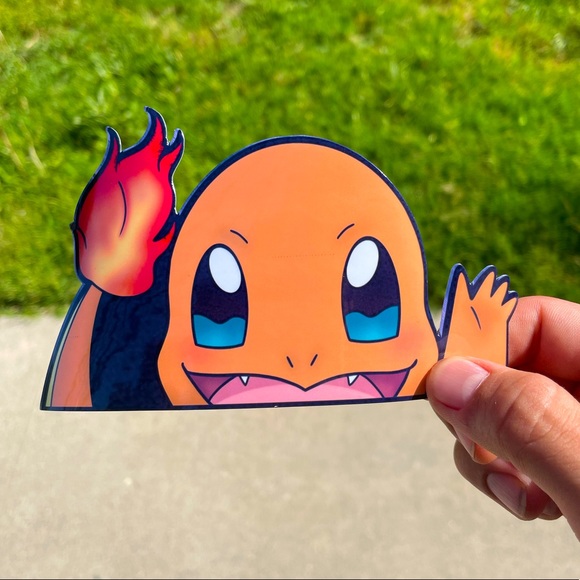 Other | Charmander Car Peeker Sticker | Poshmark